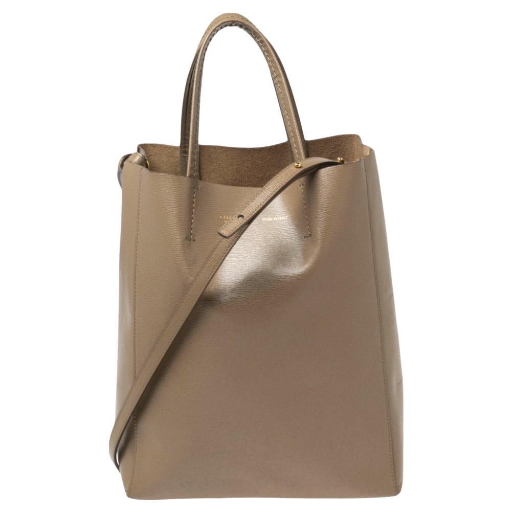 Celine Clasp Cabas Tote Leather Tall at 1stDibs | celine clasp tote ...