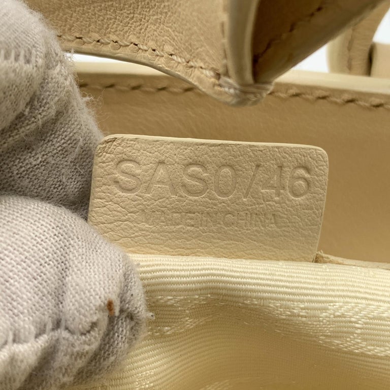 Celine Light Blue Raffia Leather Boogie Satchel Tote Bag Handbag For ...