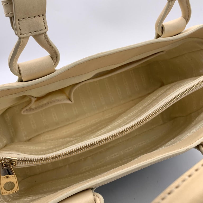 Celine Light Blue Raffia Leather Boogie Satchel Tote Bag Handbag For ...