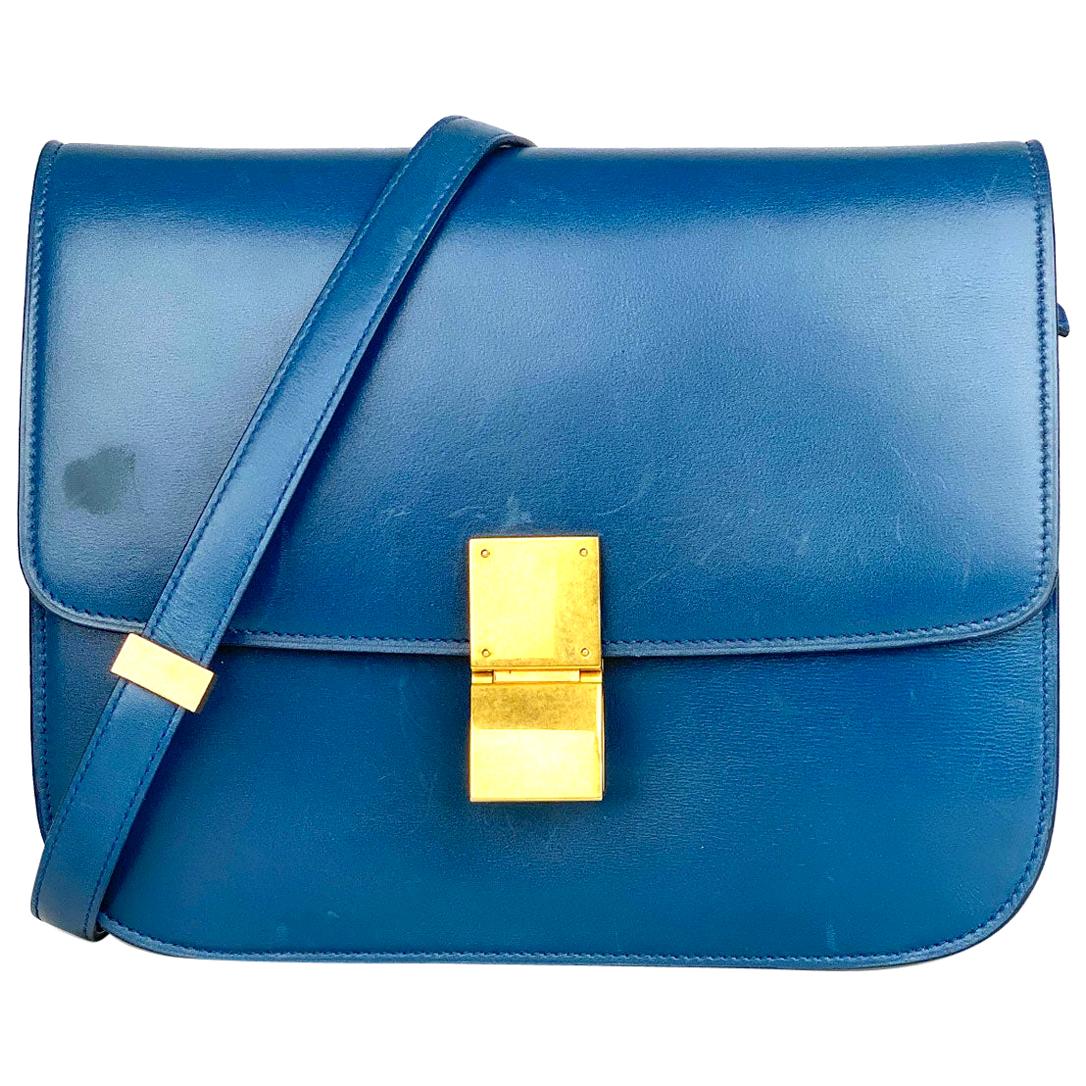 Celine Medium Classic Box Bag at 1stDibs | celine bag