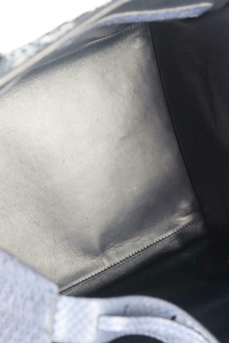 Celine Medium Python Phantom Luggage Tote Bag at 1stDibs