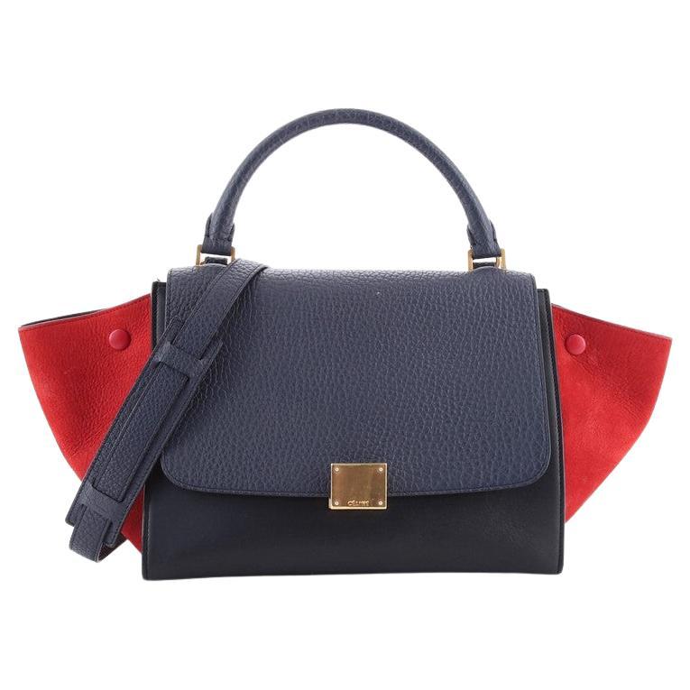 Celine 16 Top Handle Bag Grained Calfskin Small at 1stDibs | celine 16 ...