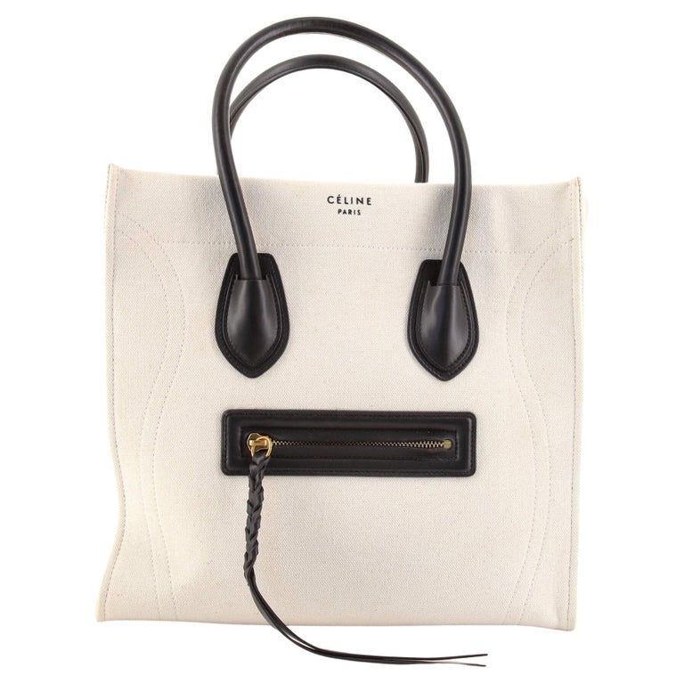 Celine Phantom Bag Canvas Medium at 1stDibs
