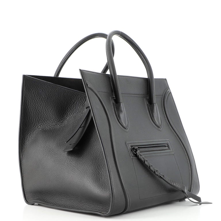 Celine Phantom Bag Grainy Leather Medium For Sale at 1stDibs