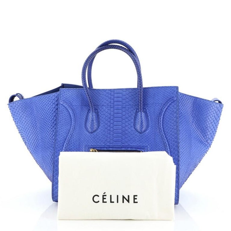 Celine Phantom Bag Python Medium at 1stDibs