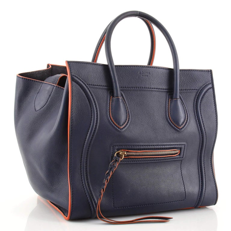 Celine Phantom Bag Smooth Leather Medium For Sale at 1stDibs