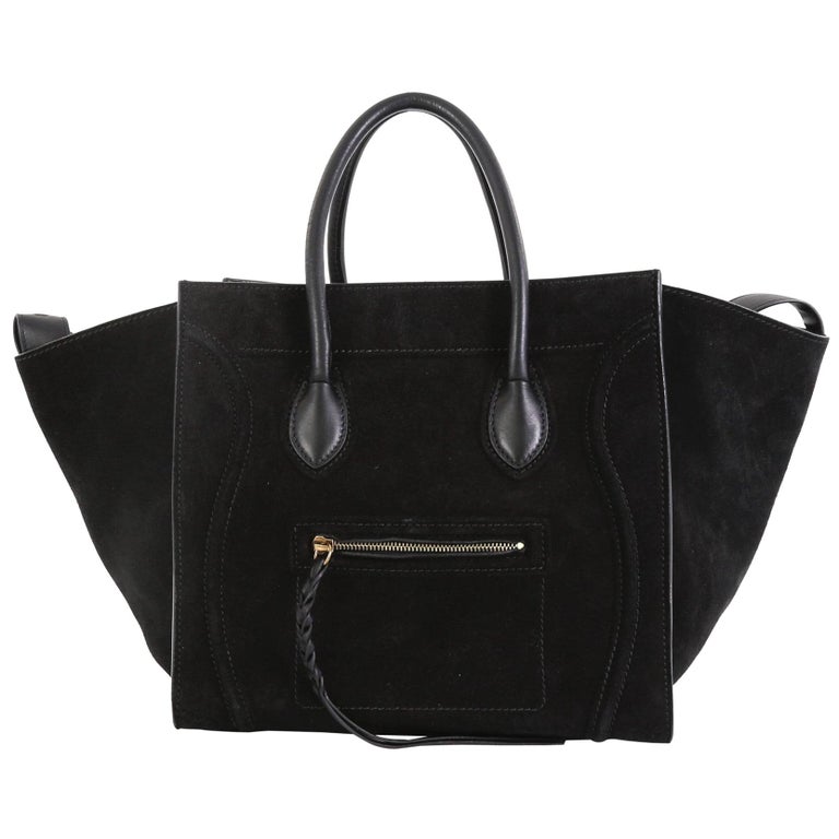 Celine Phantom Bag Suede Medium at 1stDibs
