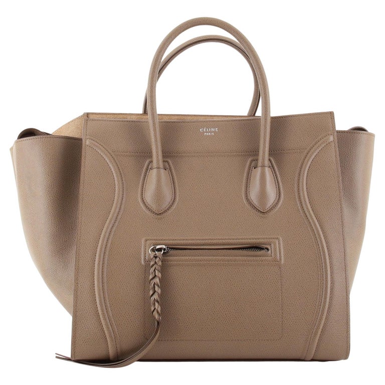 Celine Phantom Bag Textured Leather Medium at 1stDibs