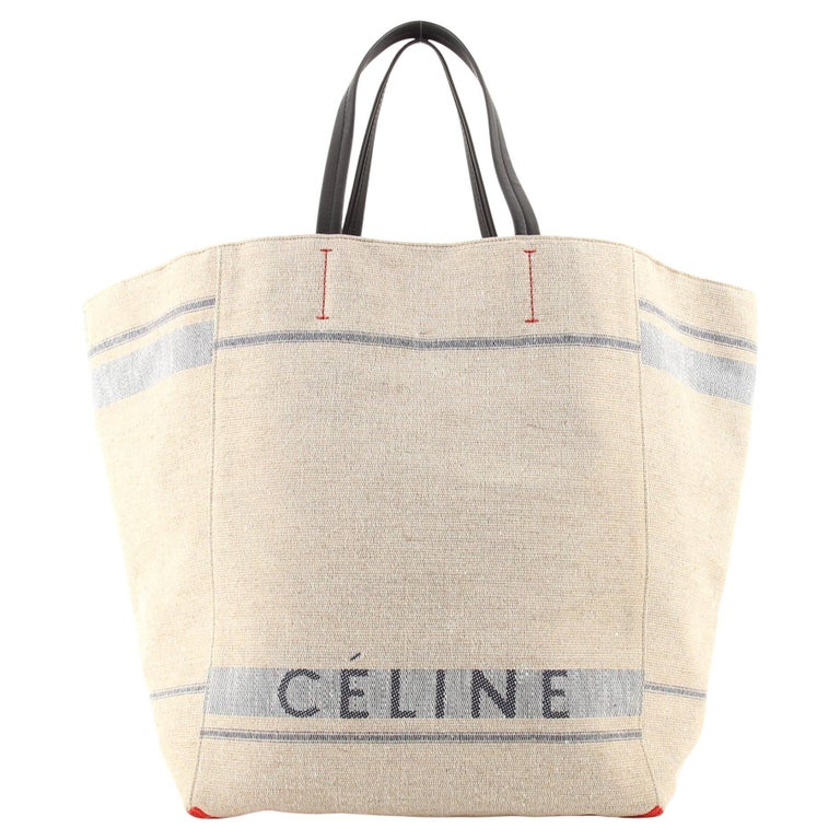 Celine Phantom Cabas Tote Canvas Medium For Sale at 1stDibs