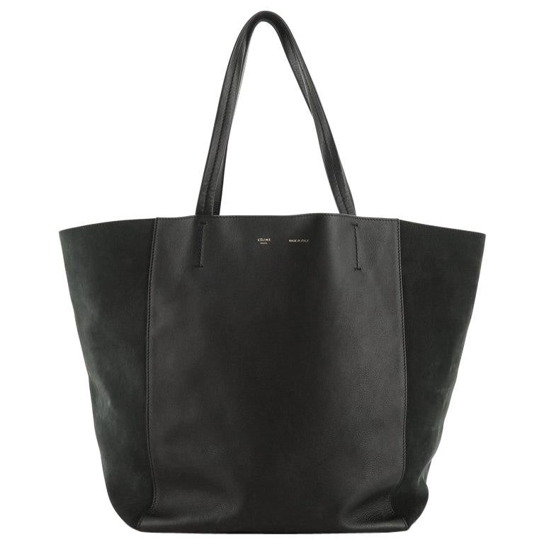 Celine Phantom Cabas Tote Leather And Suede Medium at 1stDibs