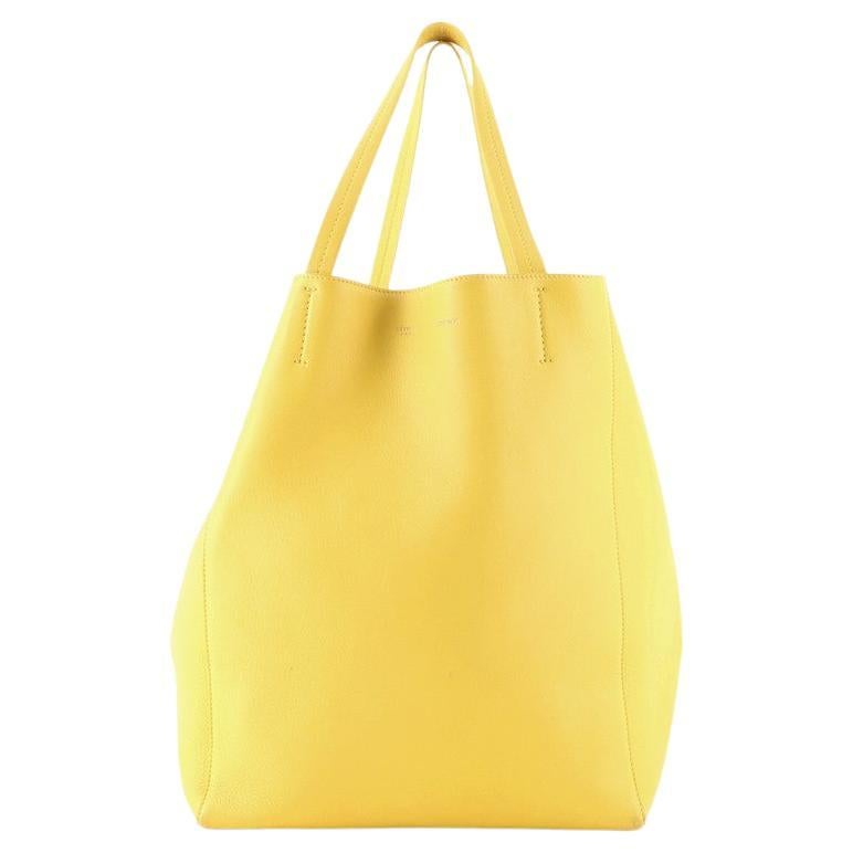 Celine Yellow Leather Mini Luggage Tote at 1stDibs | celine mini ...
