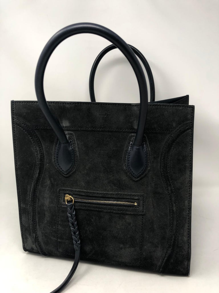Celine Phantom Suede Bag at 1stDibs | celine suede bag