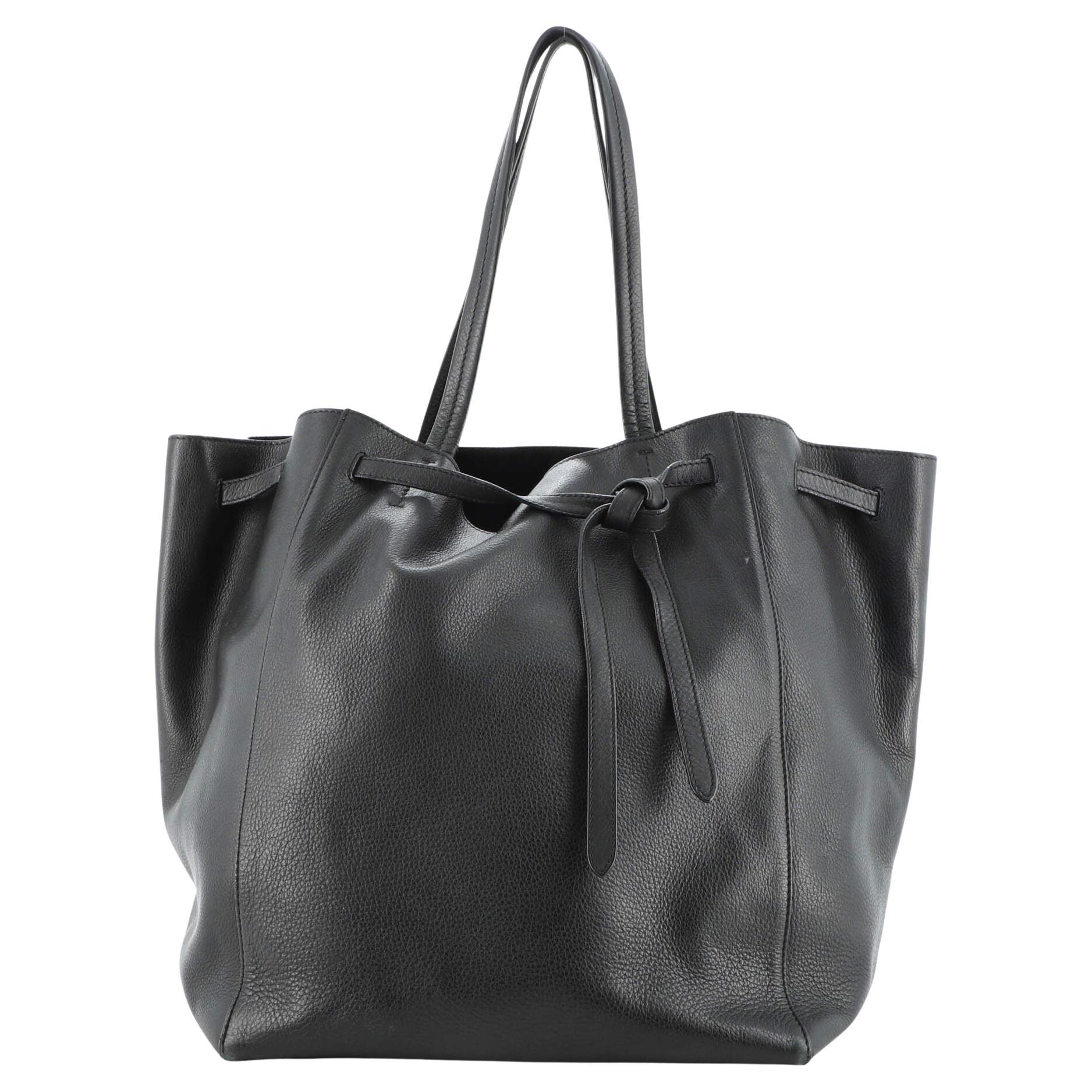 Celine Horizontal Cabas Tote Triomphe Coated Canvas at 1stDibs