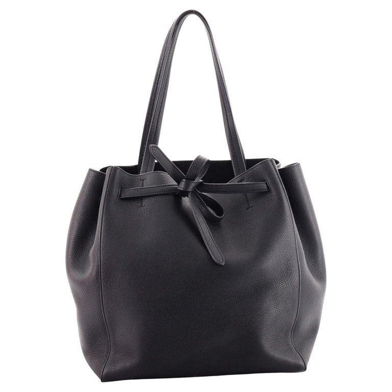 Celine Phantom Tie Cabas Tote Leather Medium at 1stDibs