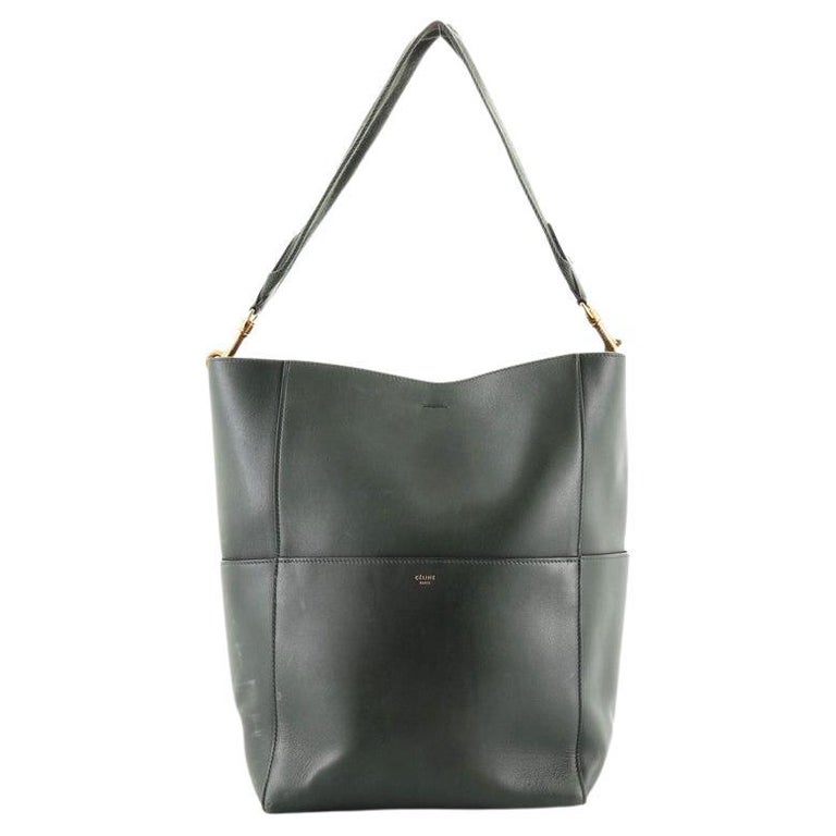 Celine Sangle Seau Bag Calfskin Large at 1stDibs