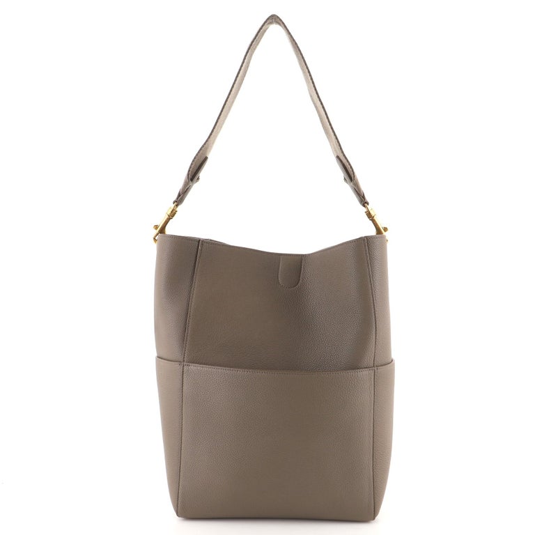 Celine Sangle Seau Bag Goatskin Large For Sale at 1stDibs