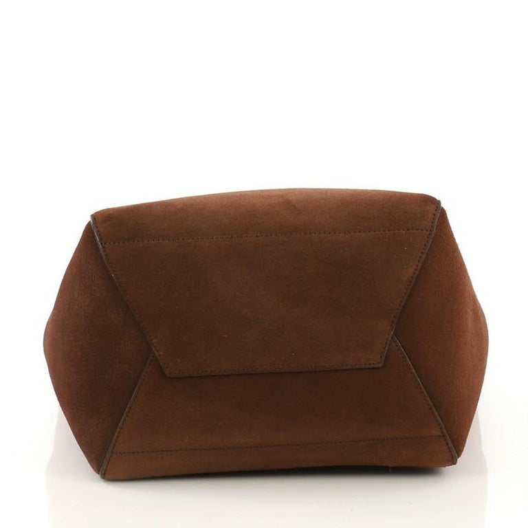Celine Sangle Seau Bag Suede Large at 1stDibs