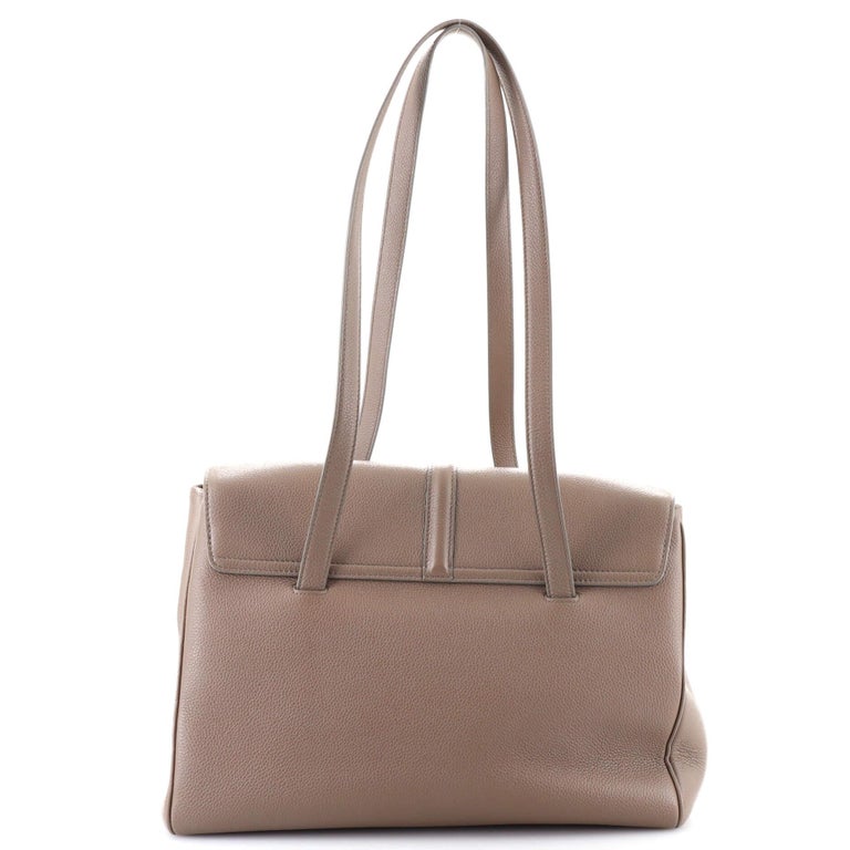 Celine Soft 16 Bag Grained Calfskin Medium at 1stDibs