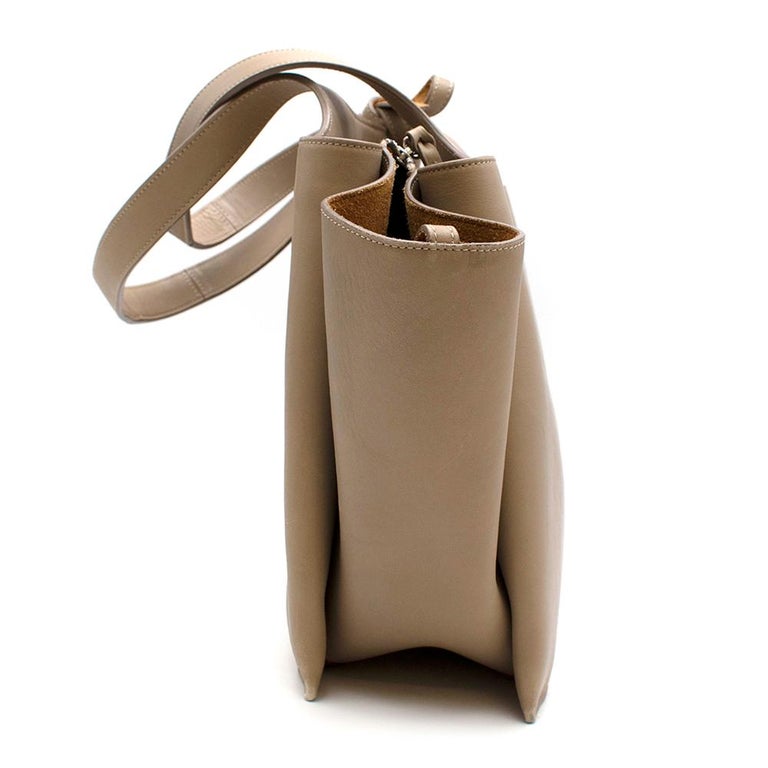 Celine Taupe Leather Tri-Fold Bag For Sale at 1stDibs | celine trifold ...