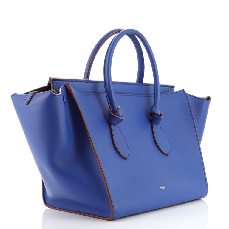 Celine Tie Knot Tote Smooth Leather Medium at 1stDibs