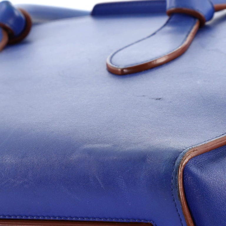 Celine Tie Knot Tote Smooth Leather Medium For Sale at 1stDibs