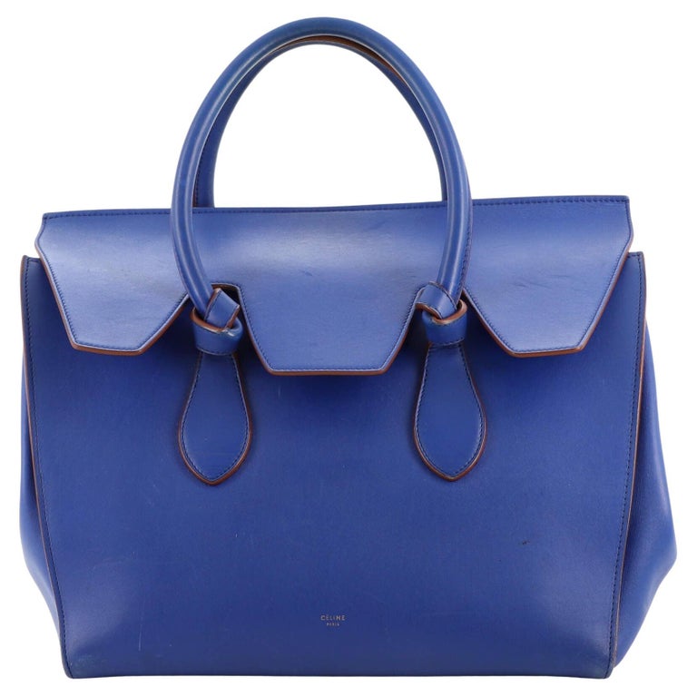 Celine Tie Knot Tote Smooth Leather Medium For Sale at 1stDibs
