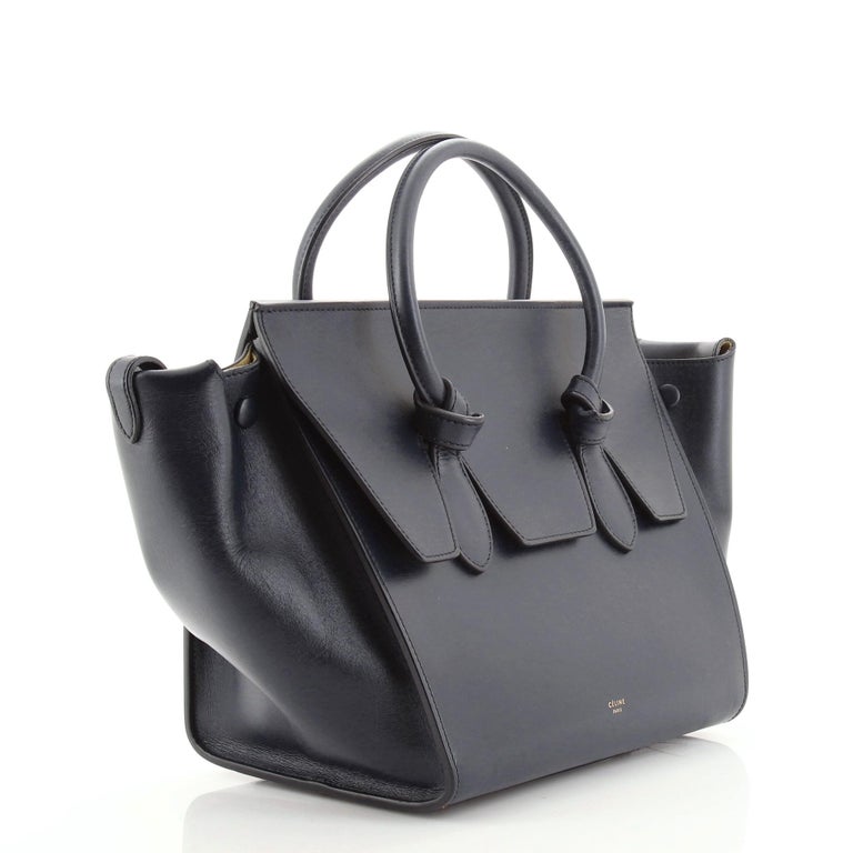 Celine Tie Knot Tote Smooth Leather Small at 1stDibs