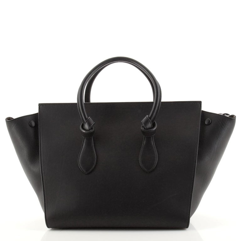 Celine Tie Knot Tote Smooth Leather Small at 1stDibs