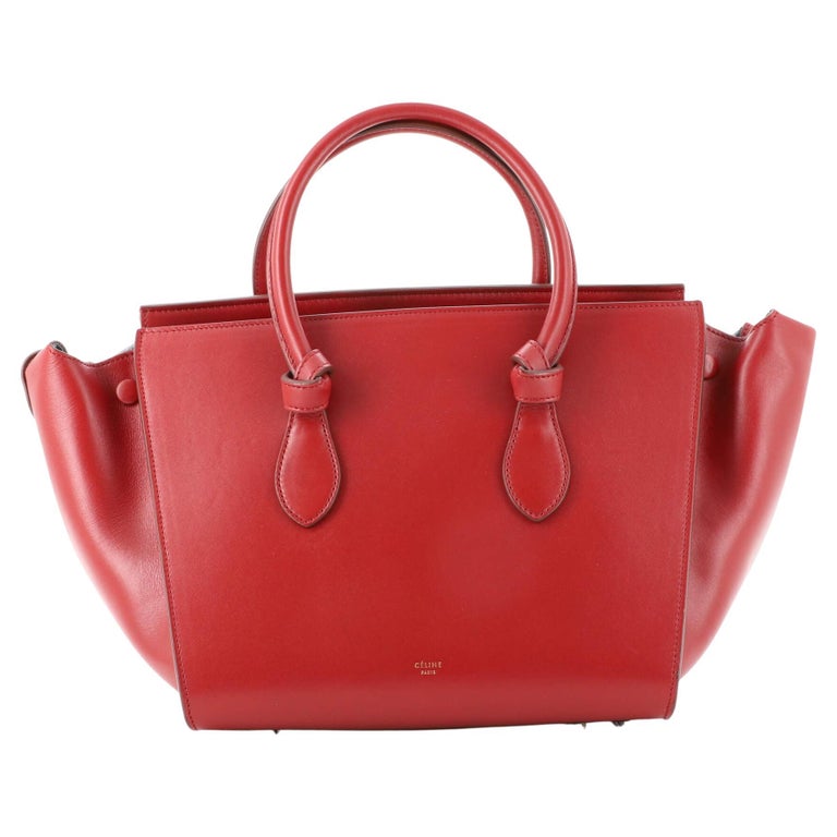 Celine Tie Knot Tote Smooth Leather Small For Sale at 1stDibs