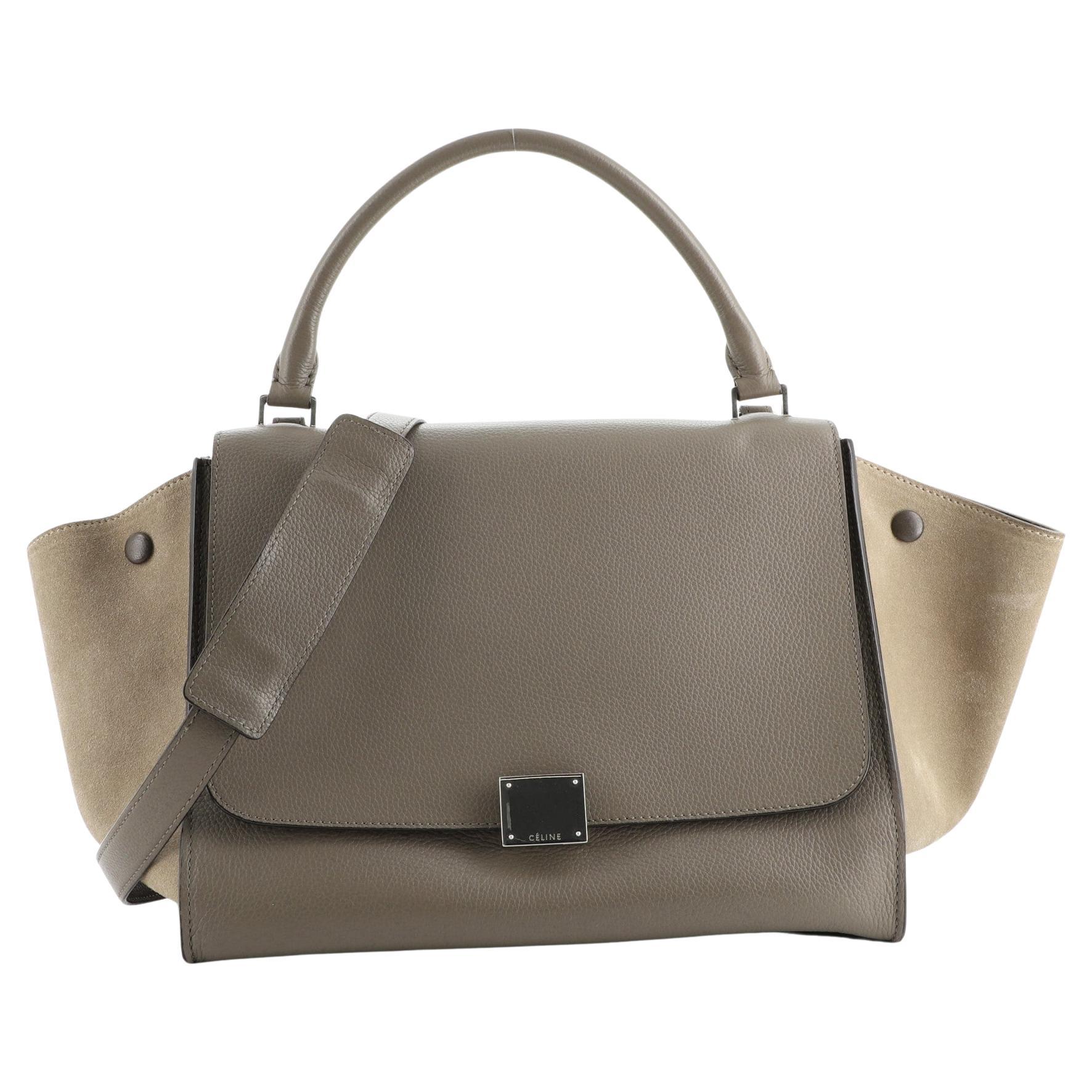 Celine Trapeze Handbag Python Medium at 1stDibs