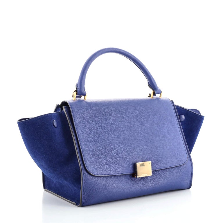 Celine Trapeze Bag Leather Small For Sale at 1stDibs