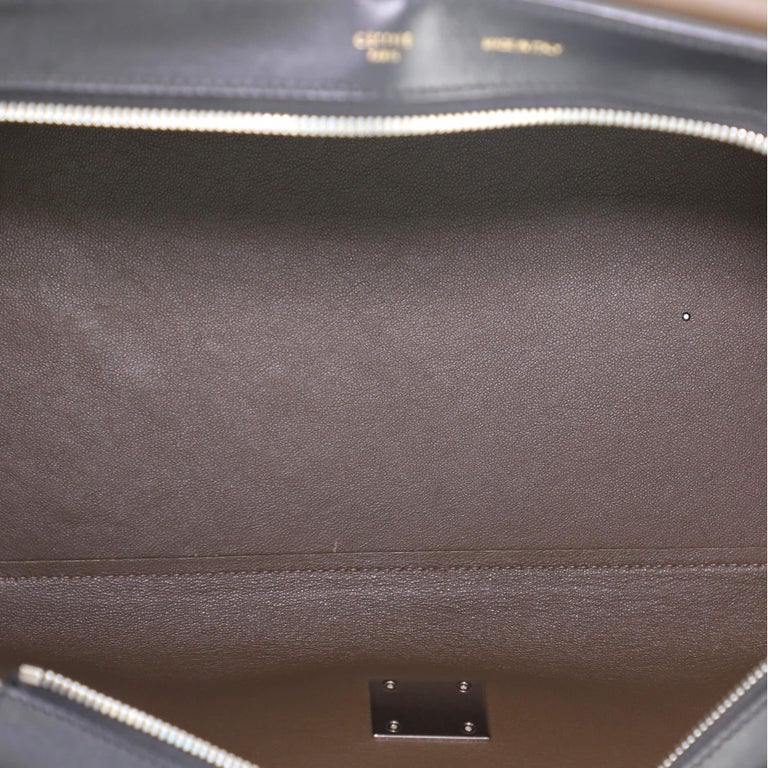 Celine Trapeze Bag Python and Leather Medium For Sale at 1stDibs