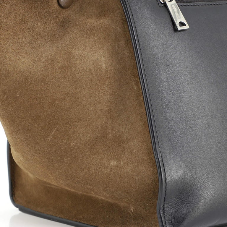 Celine Trapeze Bag Python and Leather Medium For Sale at 1stDibs