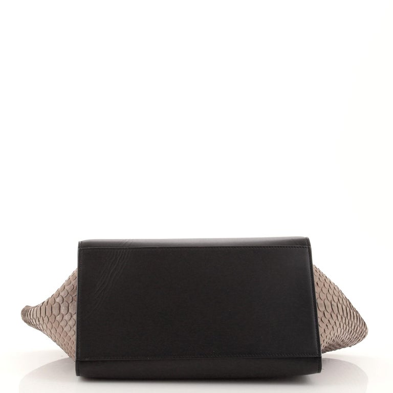 Celine Trapeze Bag Python Small at 1stDibs
