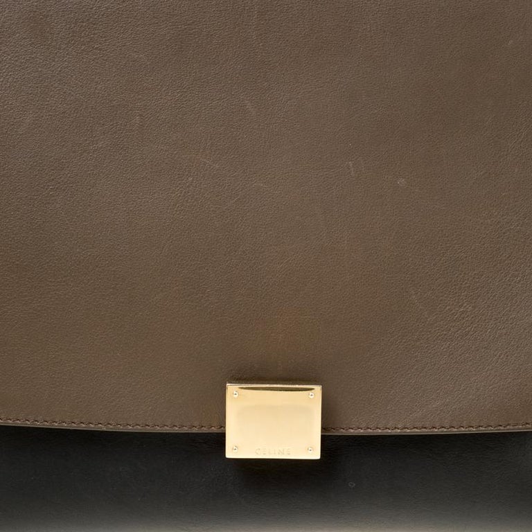 Celine Tri Color Leather and Suede Medium Trapeze Bag at 1stDibs ...