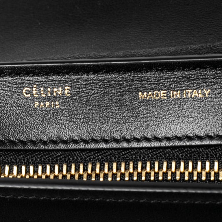 Celine Tri Color Leather and Suede Mini Trapeze Top Handle Bag at 1stDibs