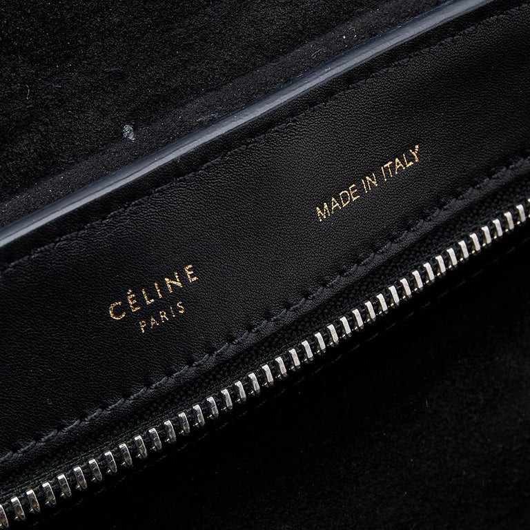 Celine Tri Color Leather Medium Trapeze Bag at 1stDibs