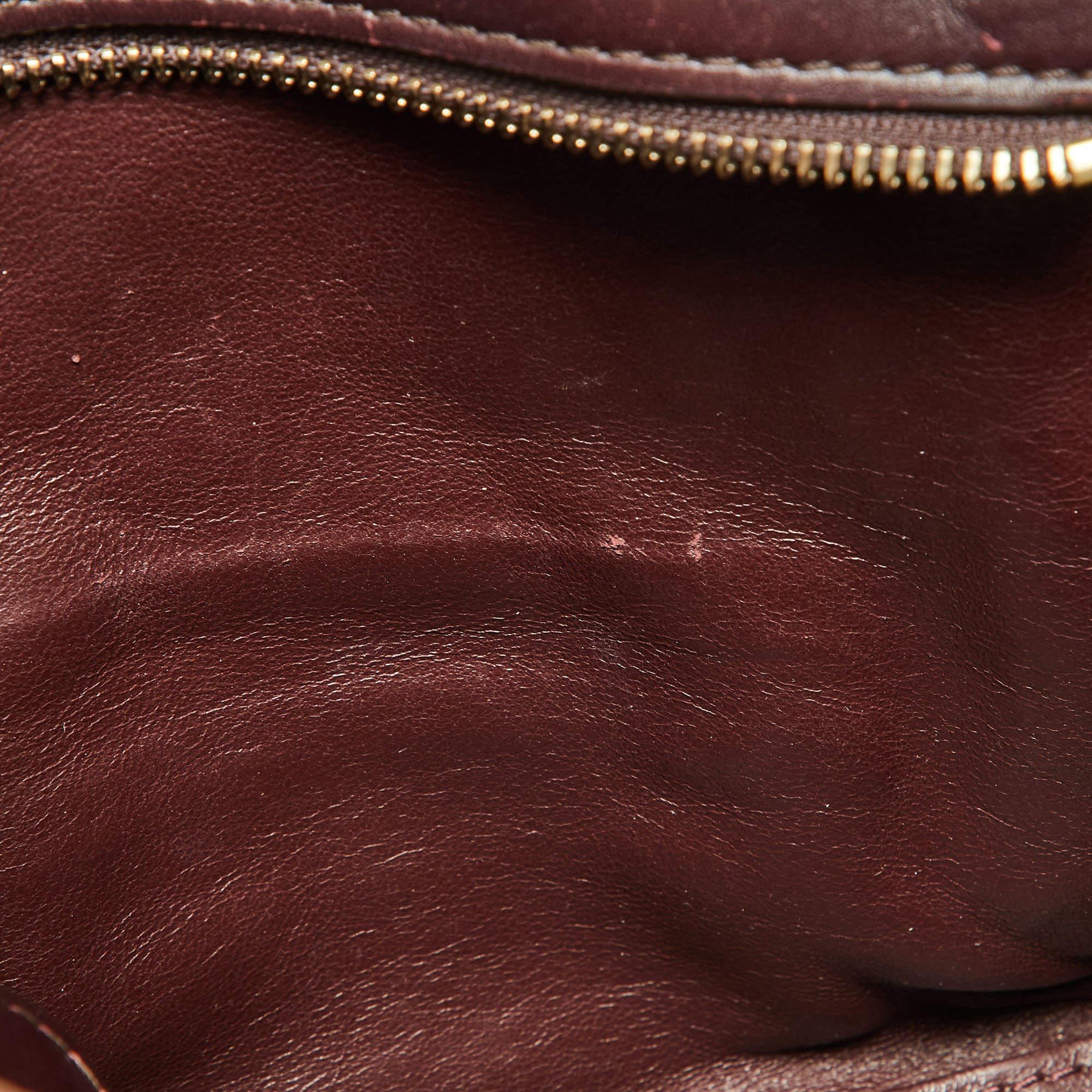 Celine Tri Color Leather Nano Luggage Tote For Sale at 1stDibs
