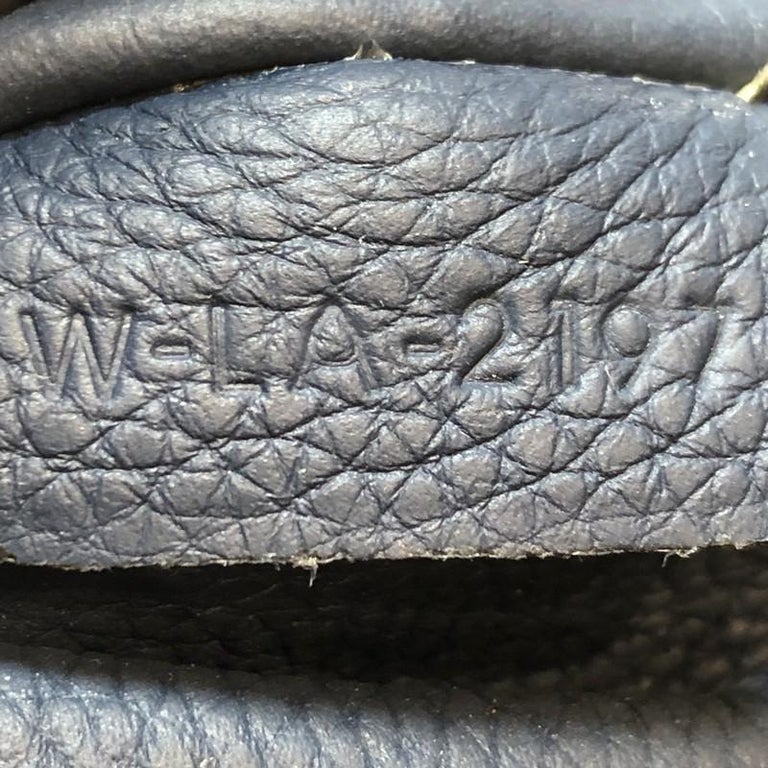Celine Tri-Fold Shoulder Bag Grained Calfskin Small at 1stDibs
