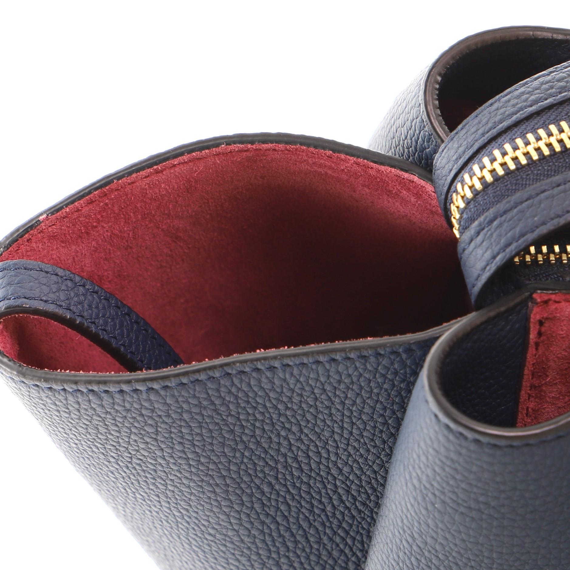 Celine Tri-Fold Shoulder Bag Grained Calfskin Small at 1stDibs | celine ...