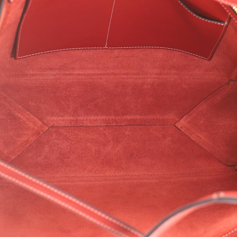Celine Tri-Fold Shoulder Bag Smooth Calfskin Small For Sale at 1stDibs