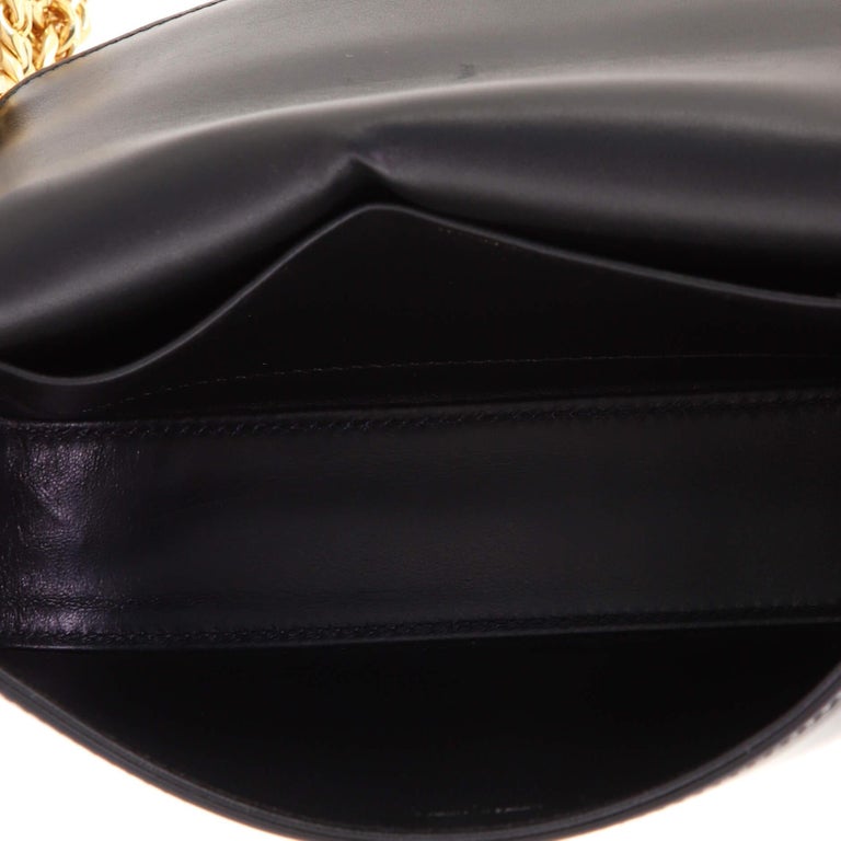 Celine Triomphe Chain Shoulder Bag Leather Small at 1stDibs
