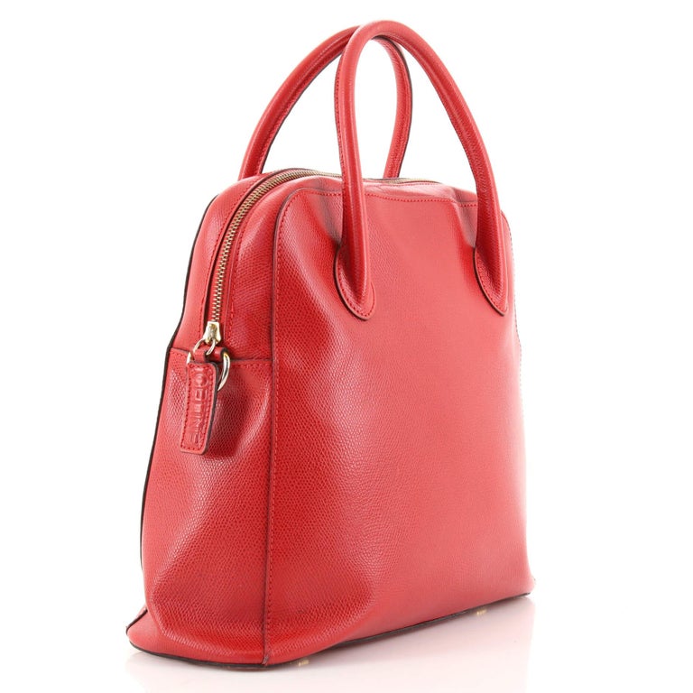 Celine Vintage Convertible Bowler Bag Leather Medium For Sale at 1stDibs