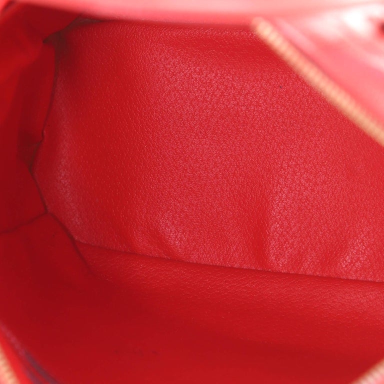 Celine Vintage Convertible Bowler Bag Leather Medium For Sale at 1stDibs