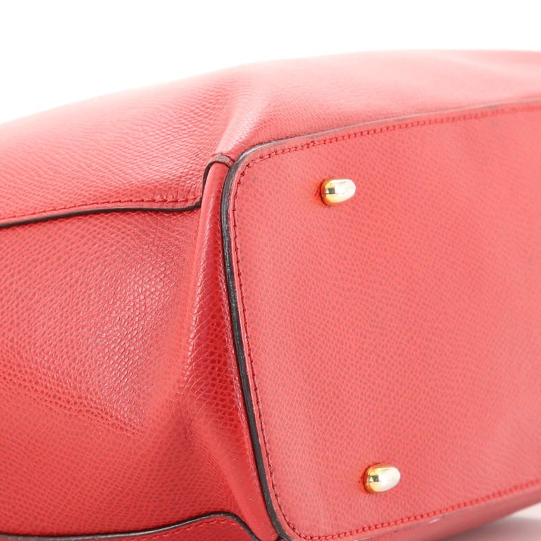 Celine Vintage Convertible Bowler Bag Leather Medium For Sale at 1stDibs