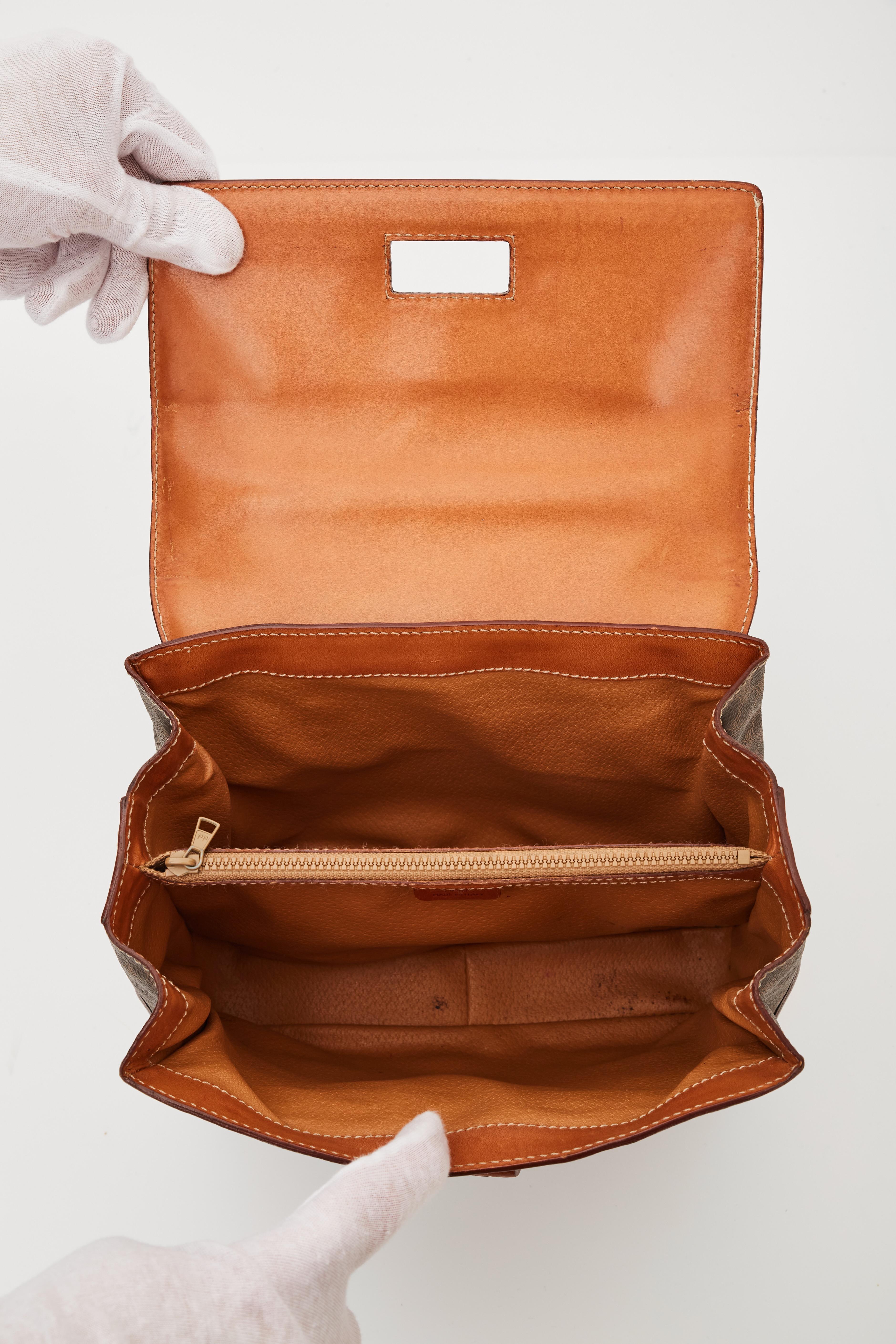 Celine Vintage Paris Kelly Handbag 1994 at 1stDibs | vintage italian ...