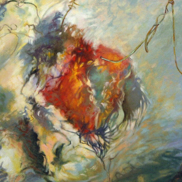 C.Ellen Hart - Heart on a Wire,digital pigment print on watercolor ...