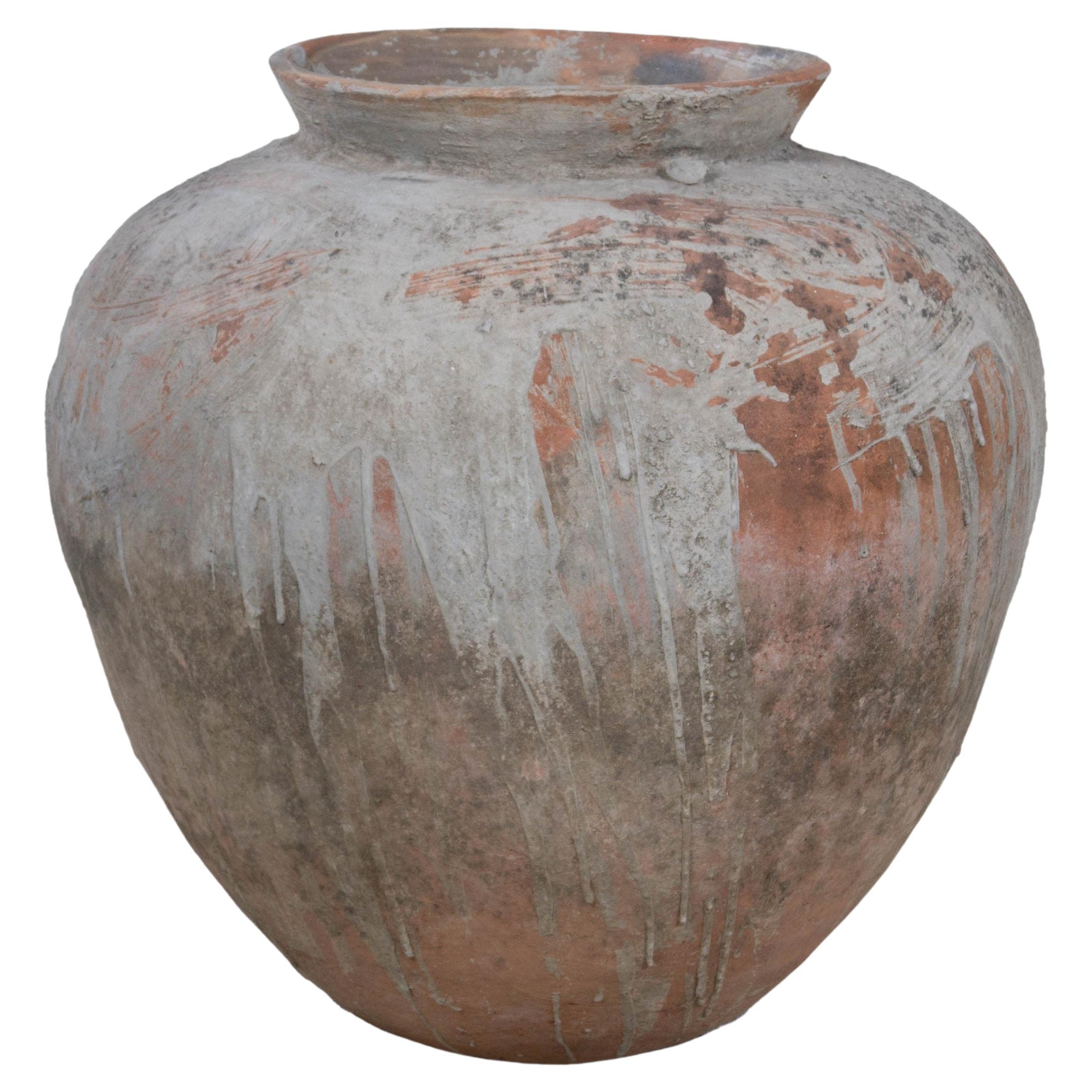 Cement Storage Pot For Sale at 1stDibs