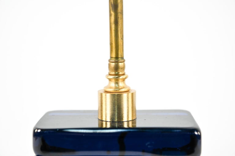 Cenedese Italian Glass Table Lamp For Sale at 1stDibs