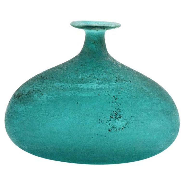 Cenedese Murano 'Scavo' Vase, 1960s For Sale at 1stDibs